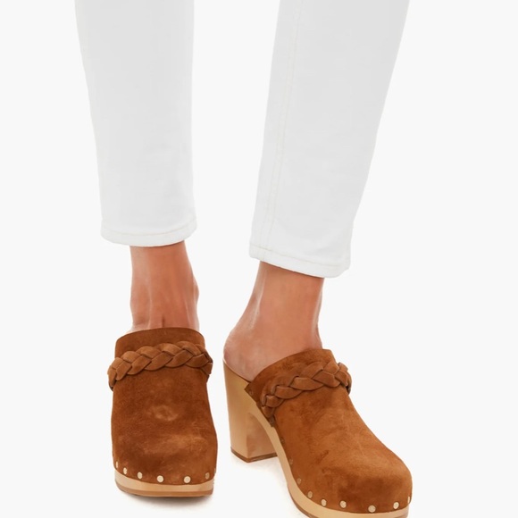 Loeffler Randall | Shoes | Cacao Suede Merrill Clogs 325 Heel | Poshmark